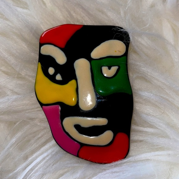 M by Missoni | Jewelry | M Missoni Vintage Ceramic Colorful Abstract ...